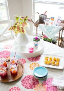 Host a Spring Flower Potting Party! - Design Improvised