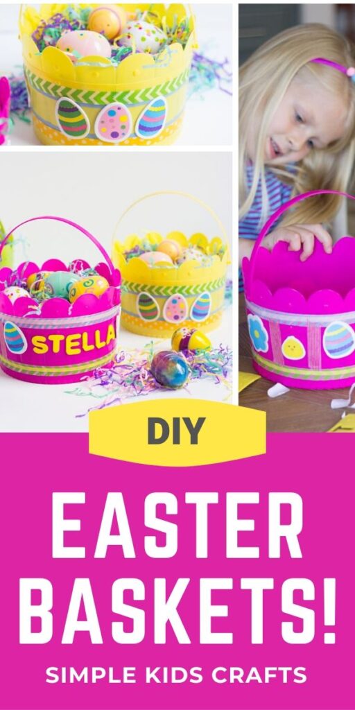 DIY Kids' Easter Baskets! - Design Improvised