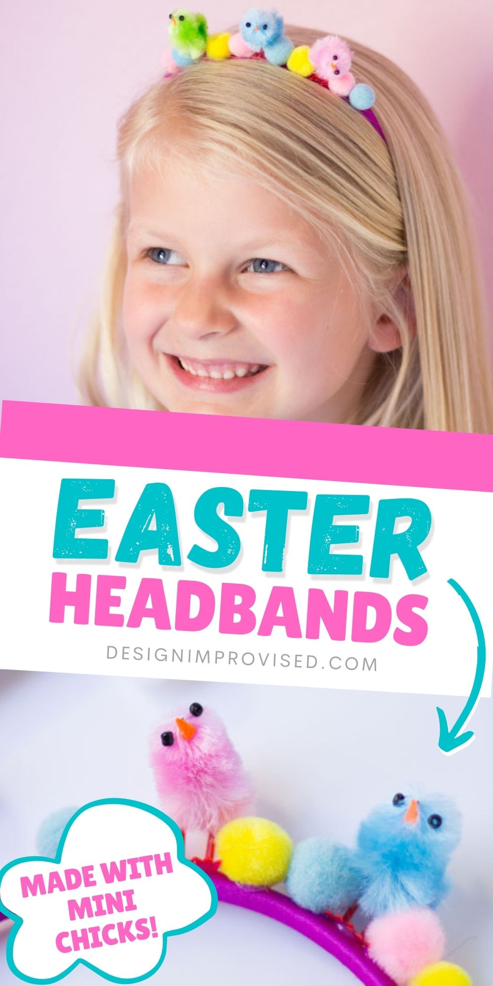 DIY Kids Easter Headbands - Design Improvised