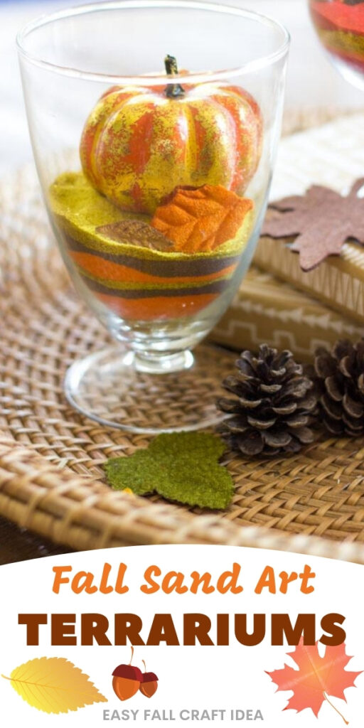 How to Make Colorful Fall Terrariums - Design Improvised