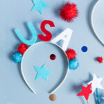 Patriotic Headbands and Necklaces for the 4th of July! - Design Improvised
