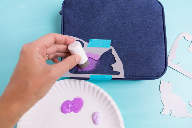 DIY School Supplies With Martha Stewart Stencils Design Improvised
