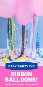 DIY Ribbon Balloons with P-Touch Embellish Elite - Design Improvised