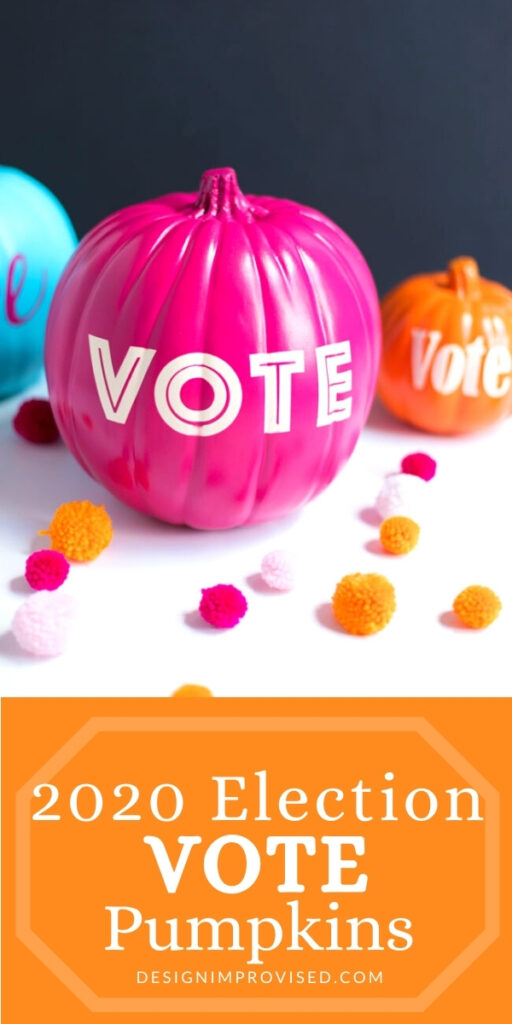 Spread the word with VOTE pumpkins! - Design Improvised
