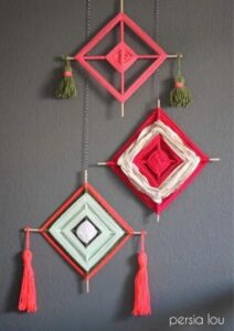 40 AMAZING Craft Wall Hanging Ideas! - Design Improvised
