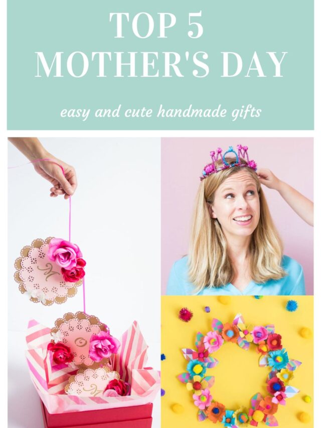 Easy Mother's Day Crafts! - Design Improvised